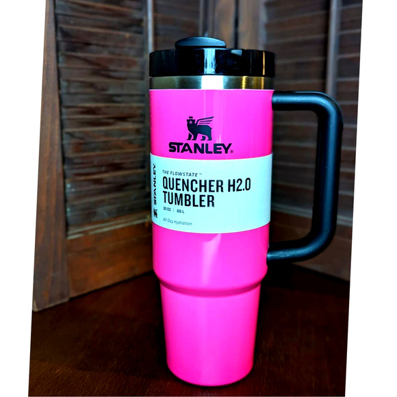 Stanley | Dining | Stanley 3 Oz Electric Pink Neon Quencher H20 ...